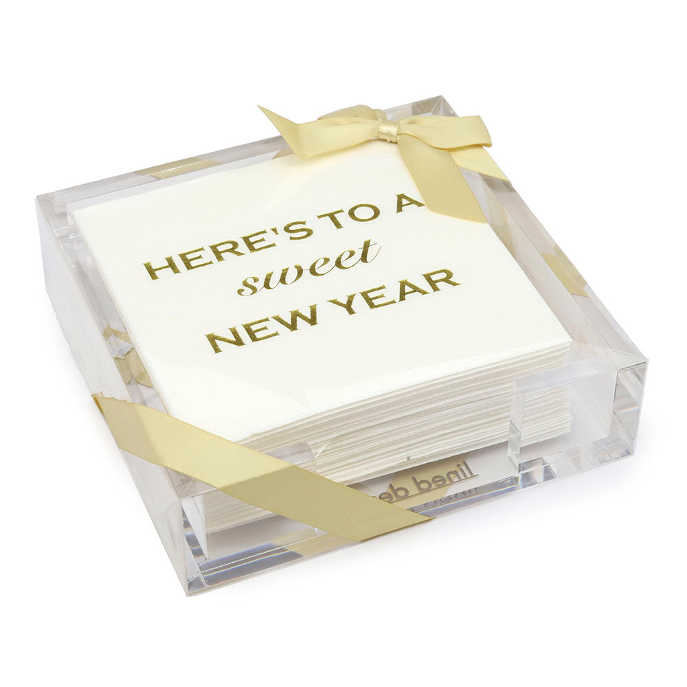 Acrylic Hostess Set "Sweet New Year"