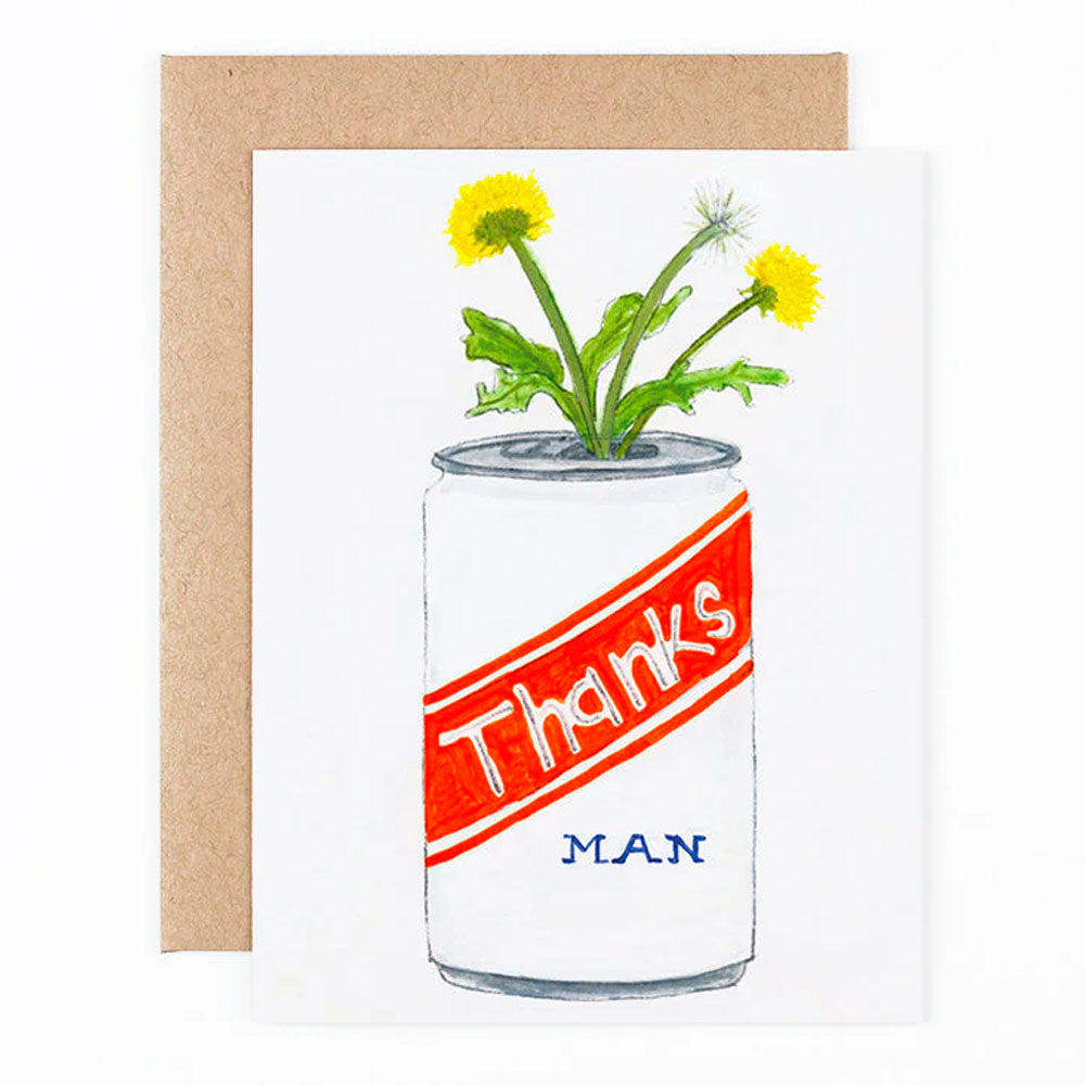 Thanks Man Greeting Card